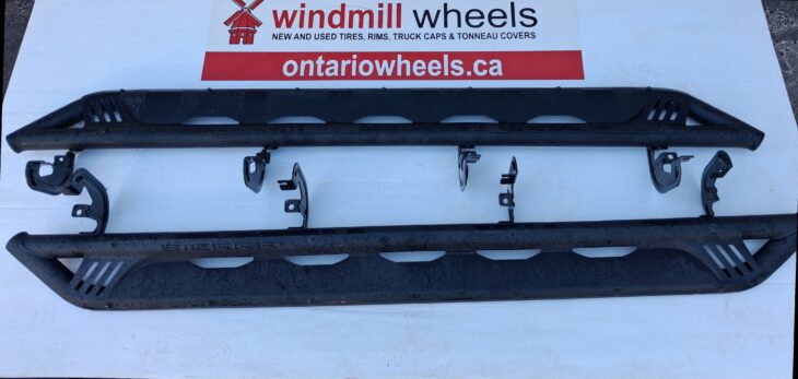 2019 - 2026 GMC Sierra 1500 Crew Cab Running Boards - Windmill Truck Caps